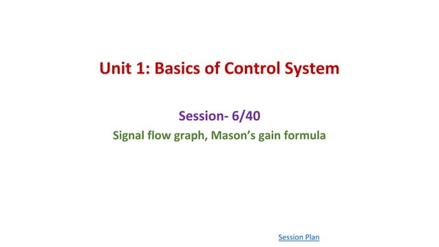 5. Signal flow graph, Mason’s gain formula.pptx