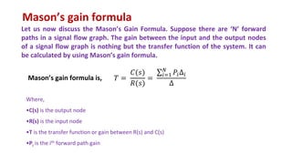 5. Signal flow graph, Mason’s gain formula.pptx