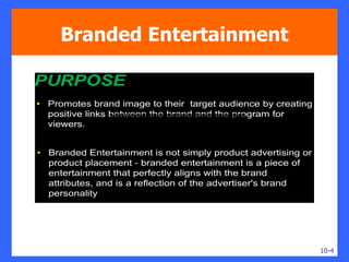 Branded Entertainment | PPT