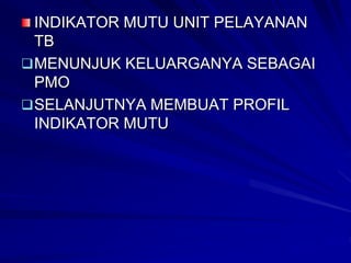 PENYUSUNAN INDIKATOR MUTU UNIT | PPT