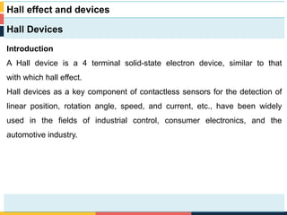 5.12 - Hall Effect and Hall Devices.pptx