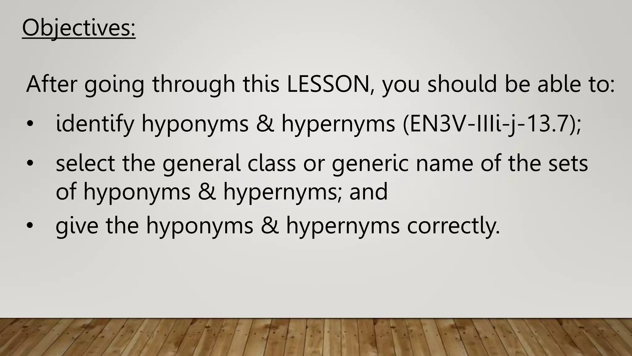 5. Understanding Hyponyms & Hypernyms.pptx