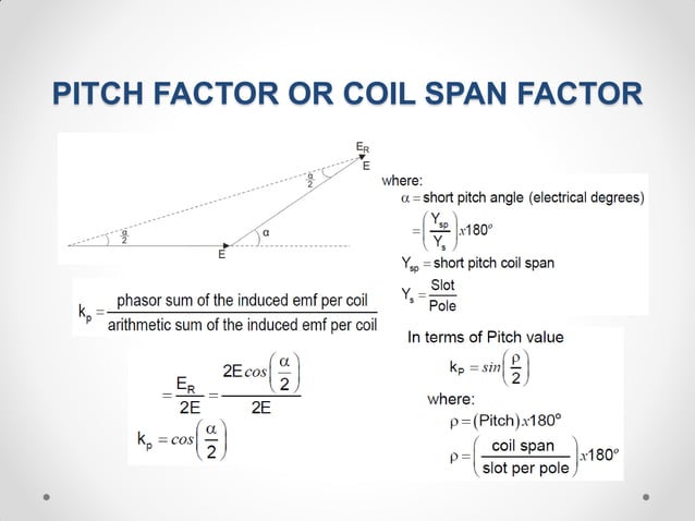 5.-Pitch-Factor-Distribution-Factor.pdf | Physics | Science
