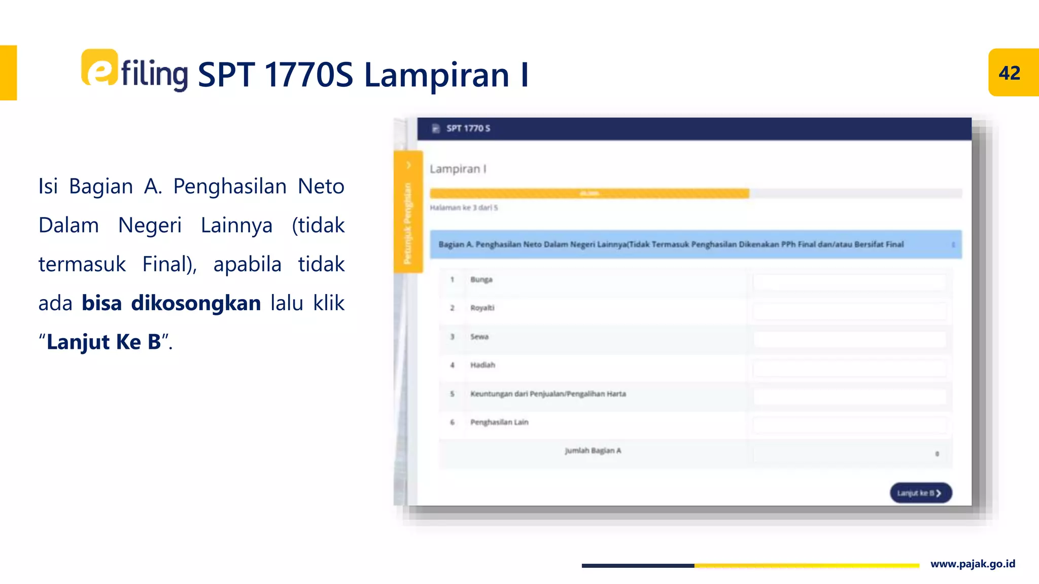 5. Tata Cara Pelaporan SPT Tahunan 1770S dan 1770SS melalui e-filing.pptx