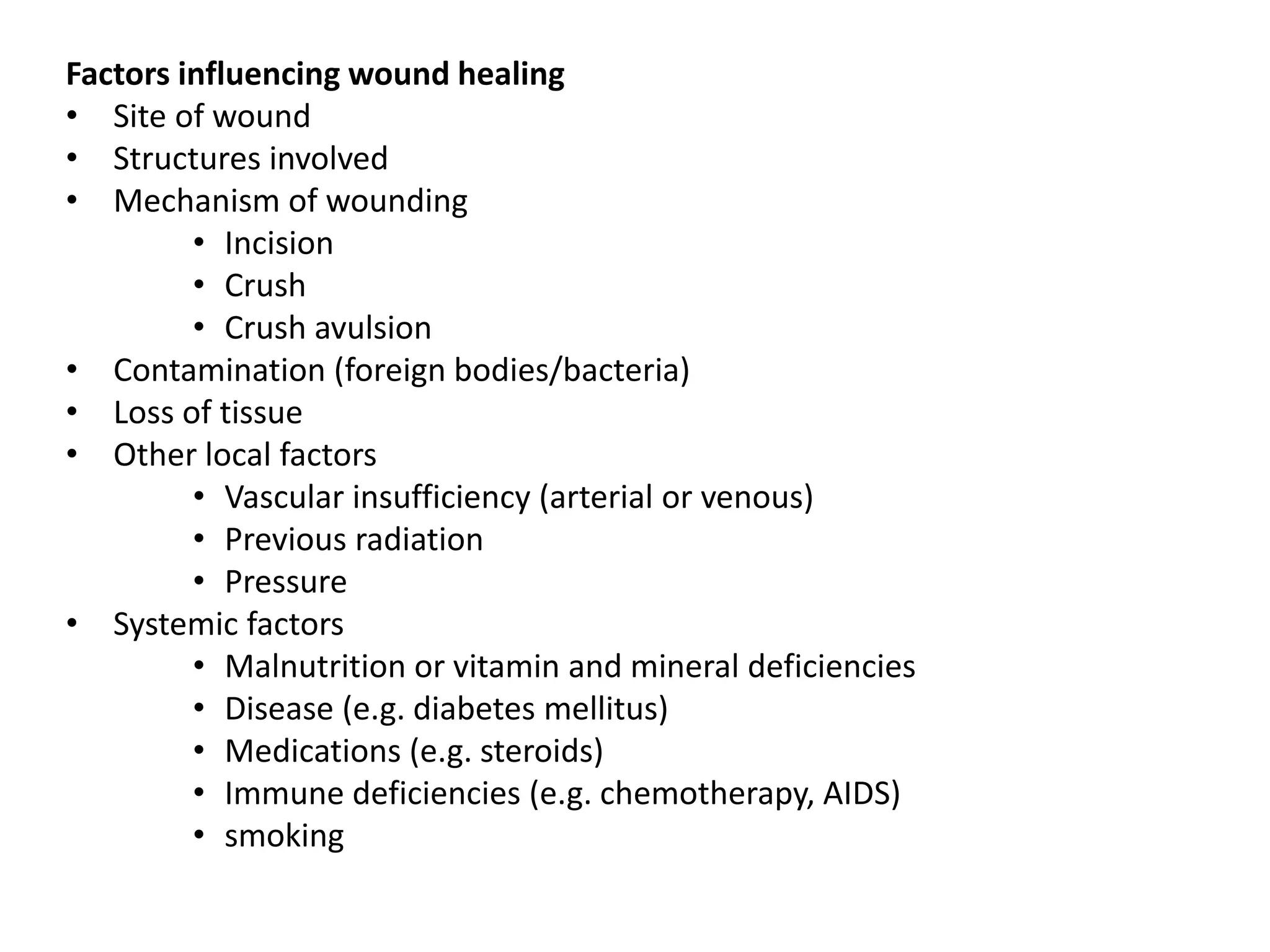 5.1 Wounds, normal wound healing and factors affecting healing (2).pptx