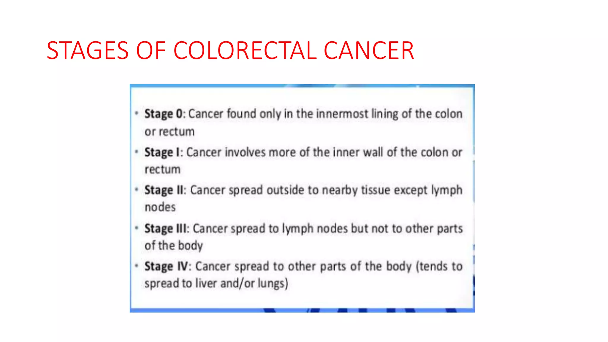 5. COLORECTAL CANCER | PPTX