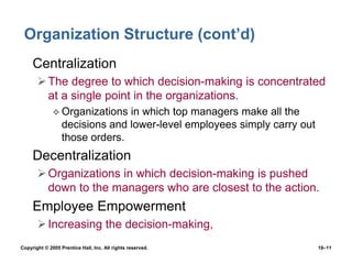 Organizational Structure and Design | PPT