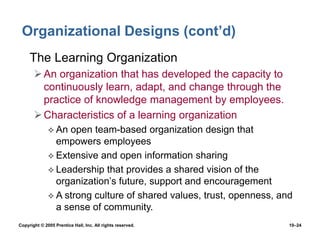 Organizational Structure and Design | PPT | Business Administration ...