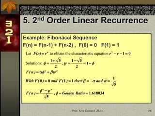 5. Recursive.ppt | Programming Languages | Computing