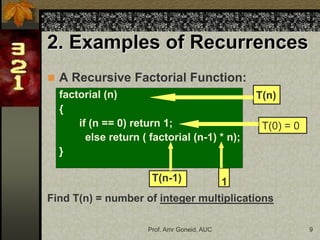 5. Recursive.ppt | Programming Languages | Computing