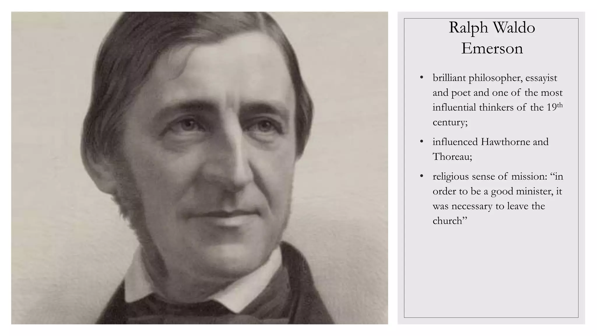 Ralph Waldo Emerson.pptx | Hinduism | Religion & Spirituality