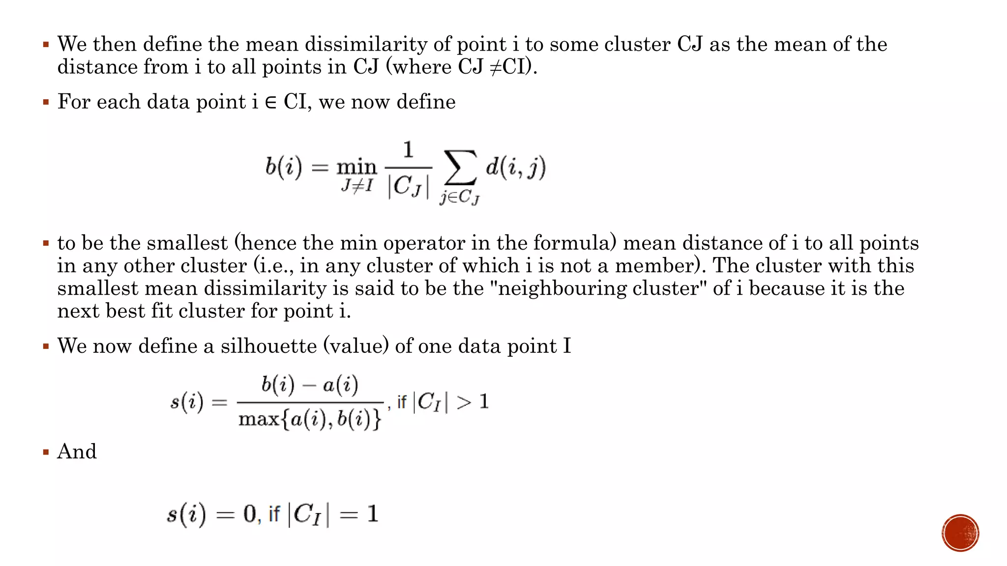 CLUSTER SILHOUETTES.pptx