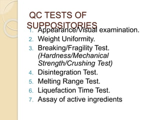 5. Quality Control of Suppositeries.pptx