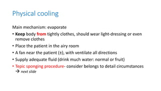 5. First aid for HIGH FEVER.pptx