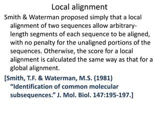 5. Global and Local Alignment Algorithms.pptx