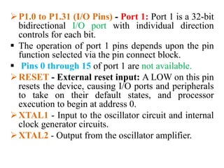 5. Features of the LPC214X Family.pptx