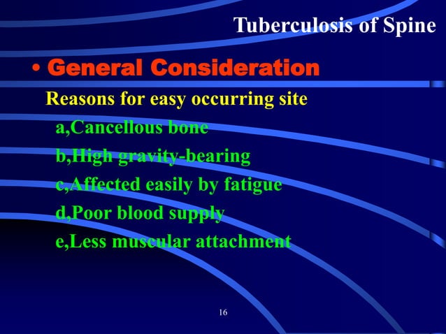 Tuberculosis of Bone and Joint.ppt | Bone and Joint Conditions ...