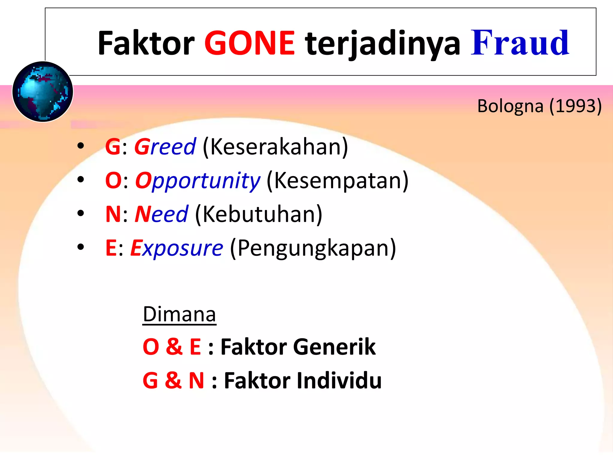 Jenis dan Modus Operandi Fraud _Training "FRAUD & INVESTIGATIVE ...