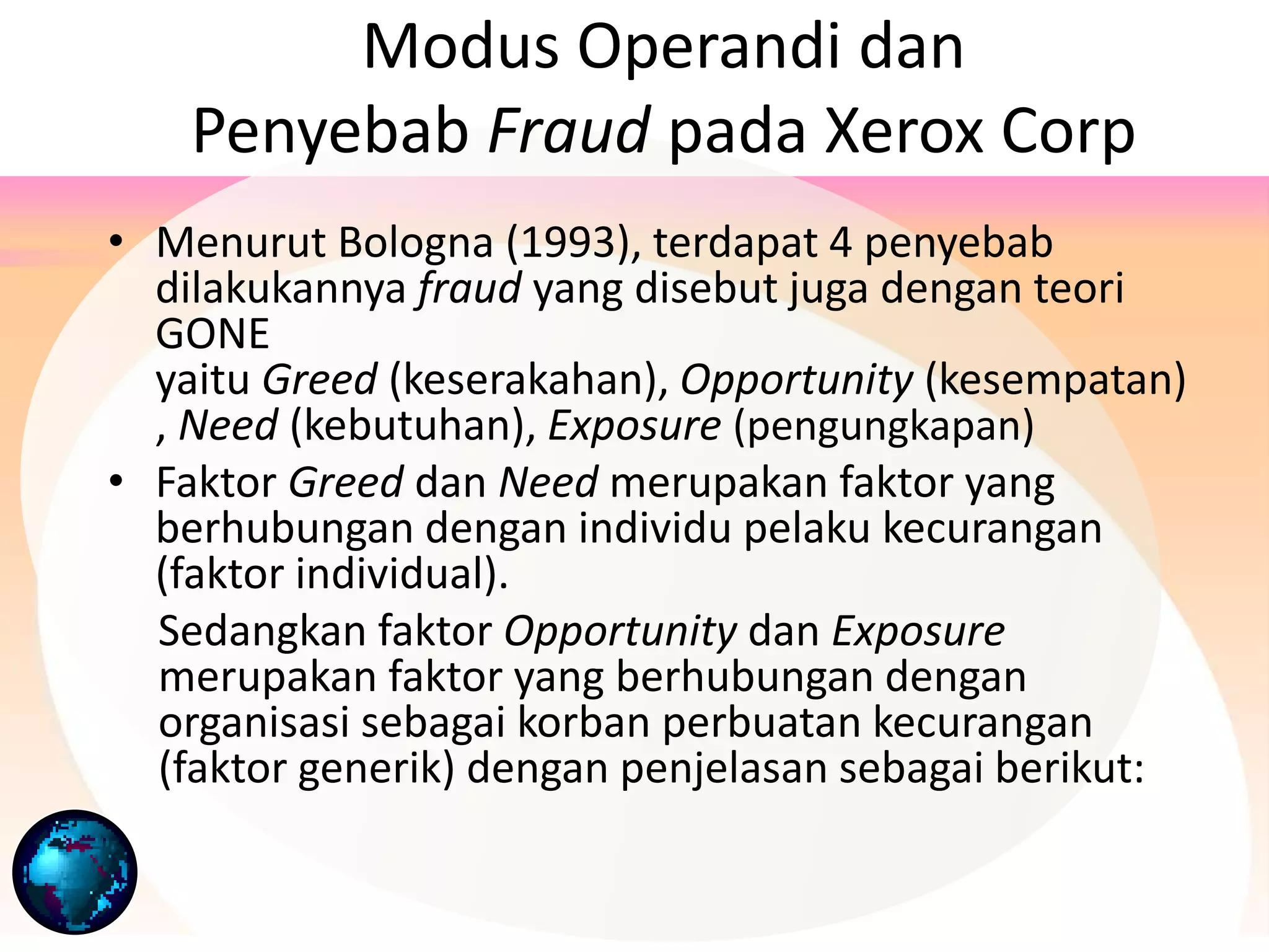 Jenis dan Modus Operandi Fraud _Training "FRAUD & INVESTIGATIVE ...