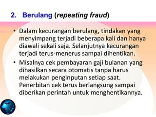 Jenis dan Modus Operandi Fraud _Training "FRAUD & INVESTIGATIVE ...