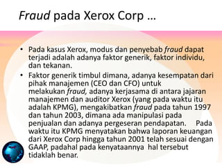Jenis dan Modus Operandi Fraud _Training "FRAUD & INVESTIGATIVE ...