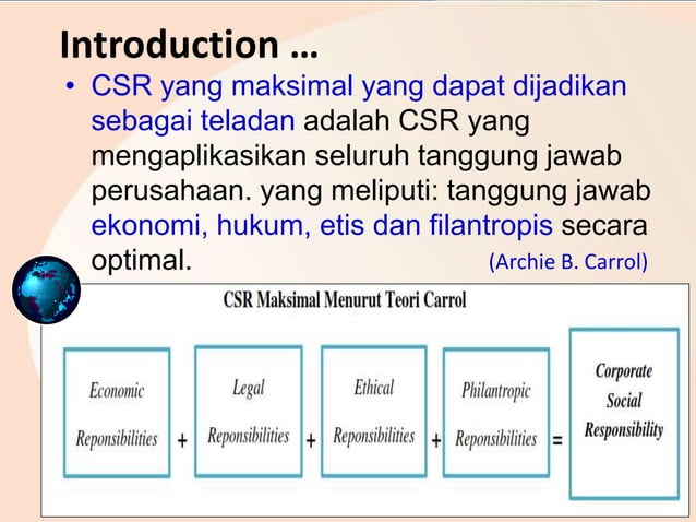 CSR & Keterkaitannya dengan SUSTAINABILITY REPORT (Standar GRI) _Training "CSR & SUSTAINABLITY ...