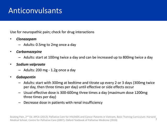 5. Adjuvants or CoAnalgesics (2).pptx | Bone and Joint Conditions ...