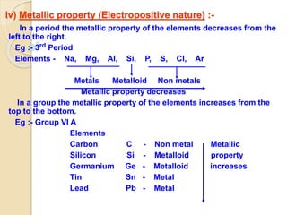5. periodic classificaton of elements.pptx | Chemistry | Science