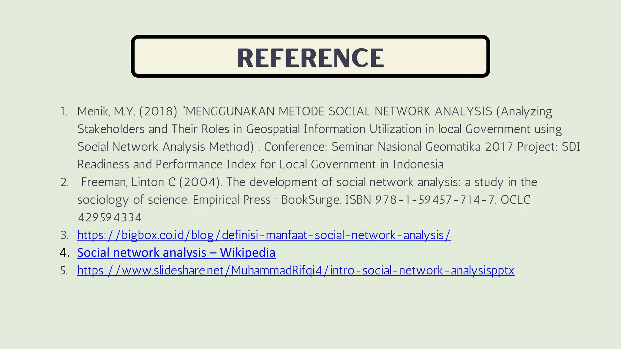 5 Social Network Analysis Sna 1 Pdf