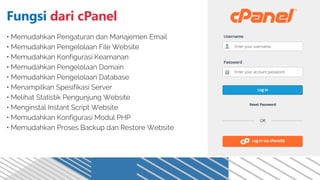 5. Control Panel Hosting dan Contohnya_2.pdf