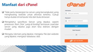 5. Control Panel Hosting dan Contohnya_2.pdf