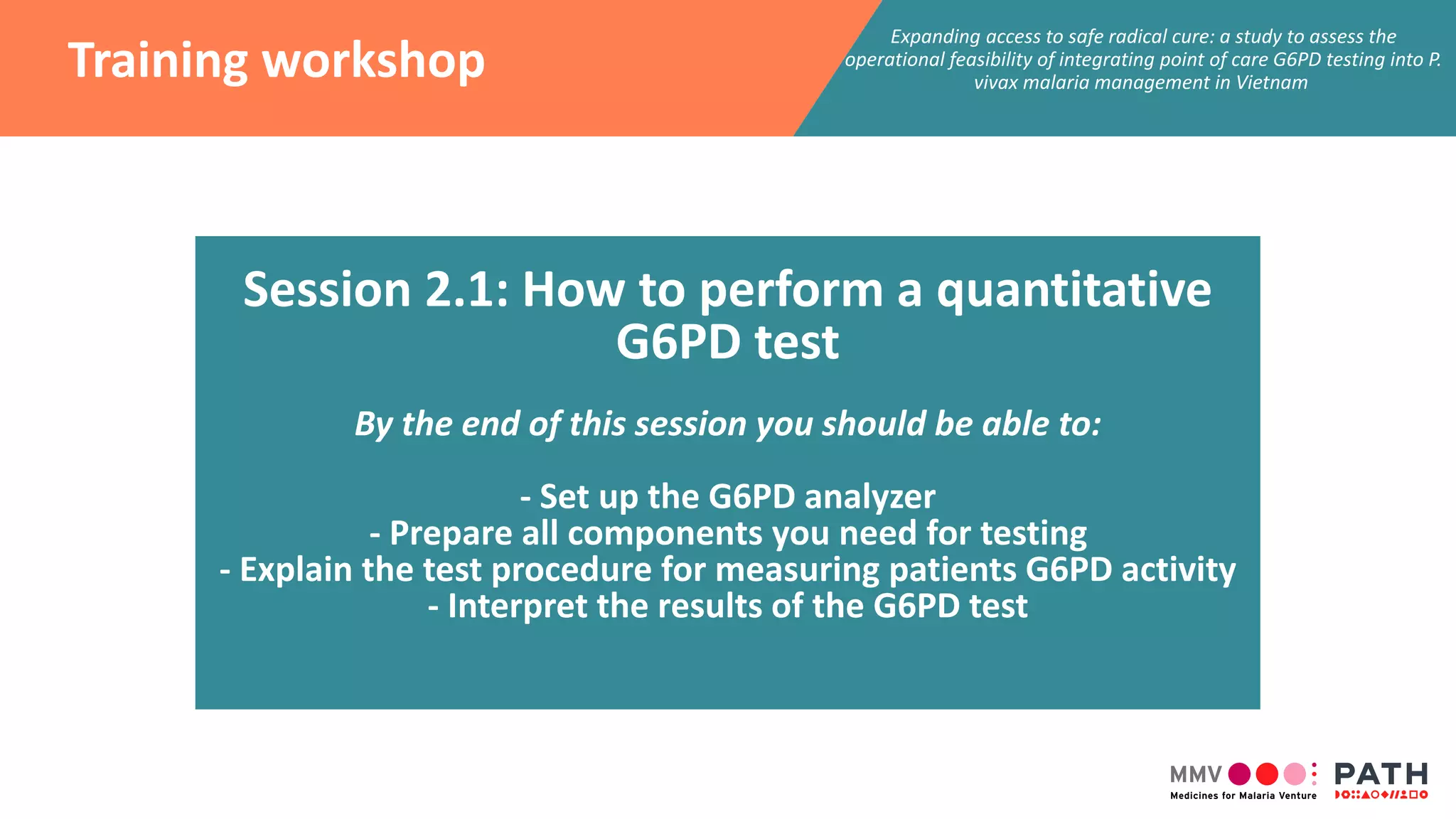 5.1. How to perform a quantitative G6PD test.pptx
