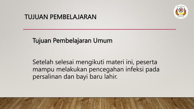 5. Pencegahan Infeksi Pada Persalinan & BBL | PPTX