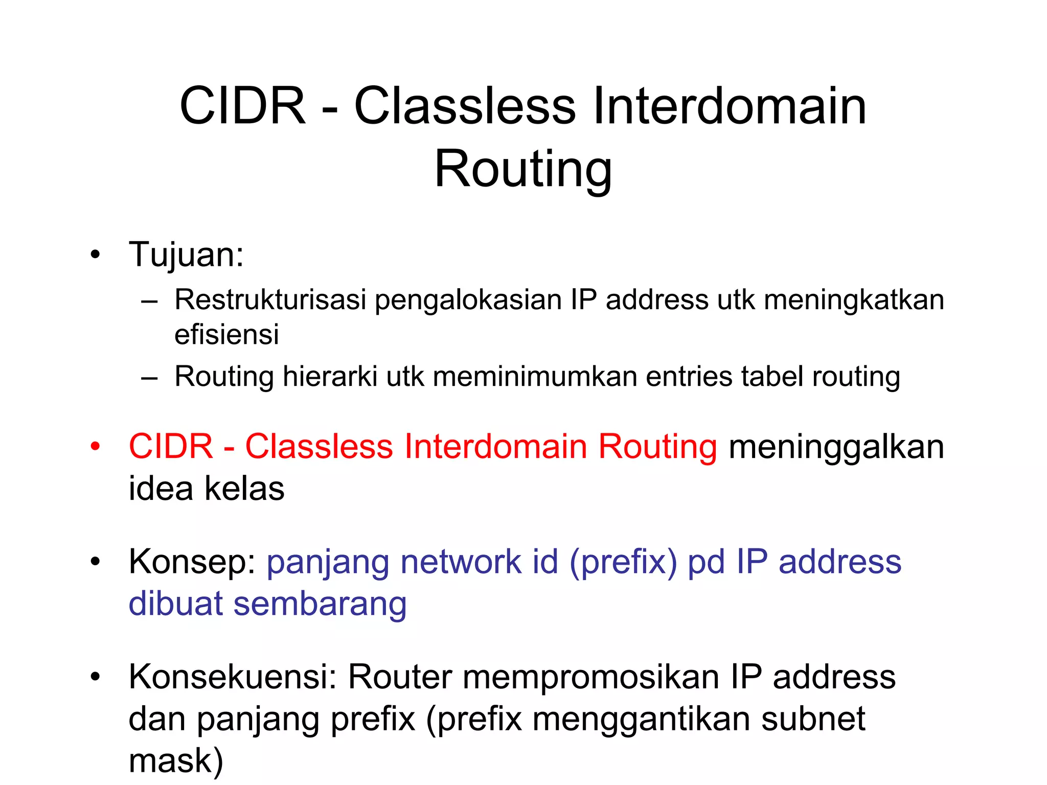 5. CIDR VLSM.ppt