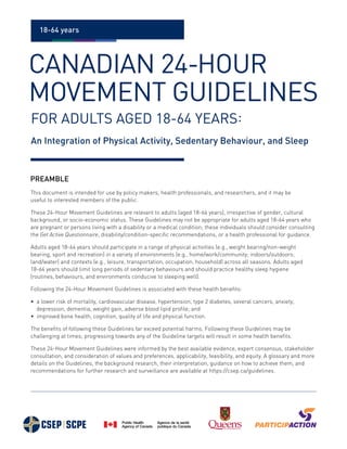 24HMovementGuidelines | PDF