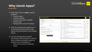 Building Custom GenAI Apps at H2O | PPTX | Computer Software and Applications | Computing