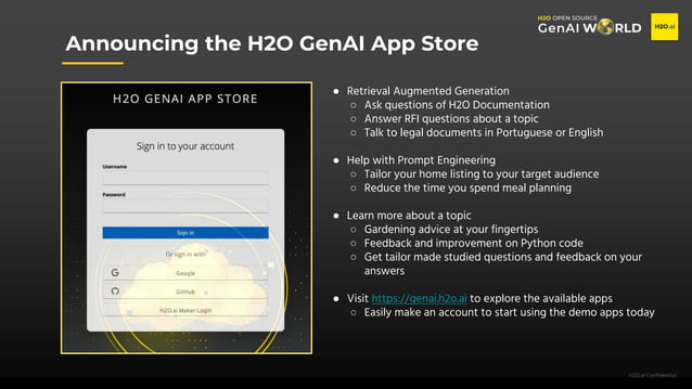 Building Custom GenAI Apps at H2O | PPT