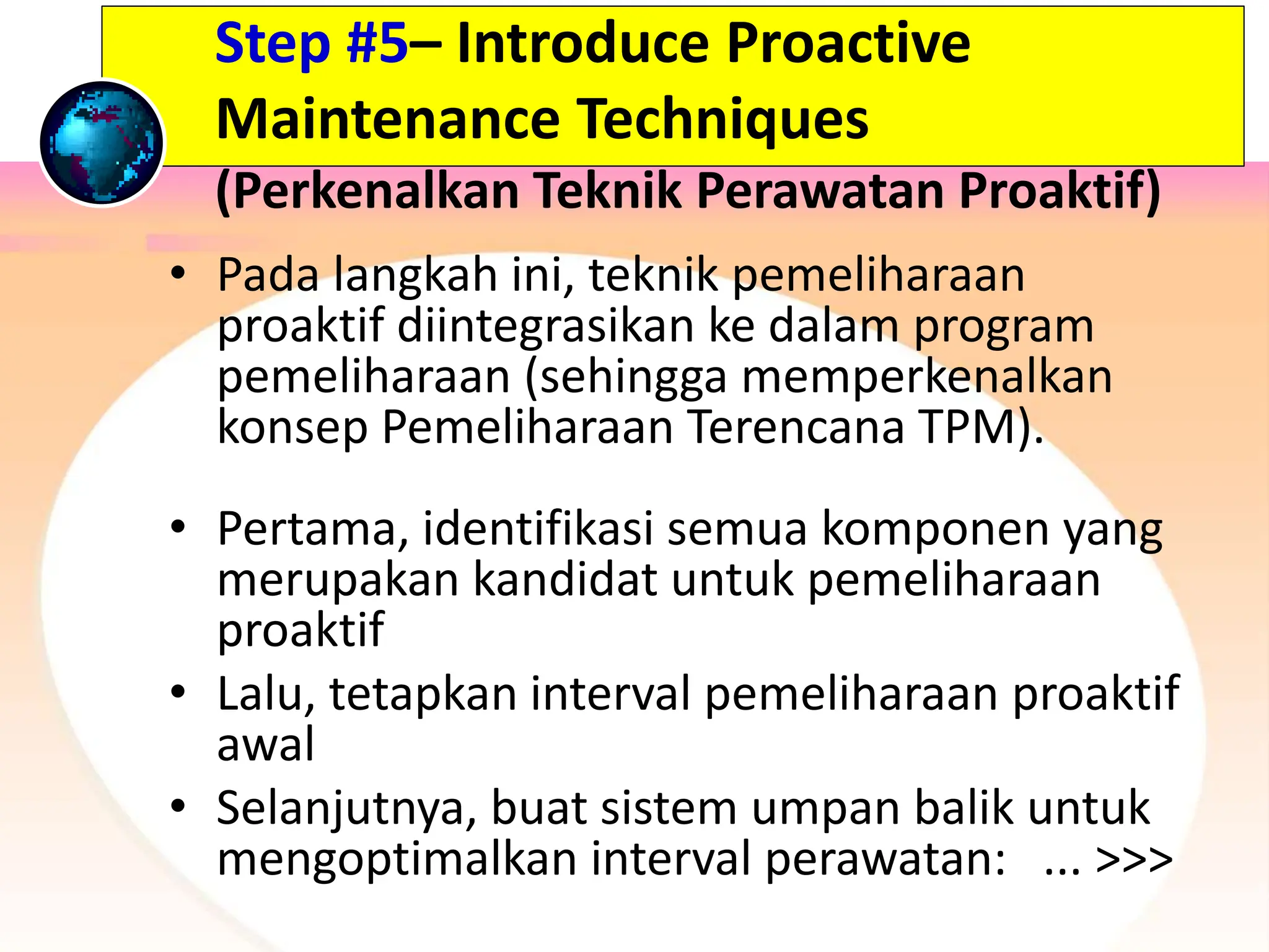 "Prosedur dan Proses Total Productive Maintenance (TPM)" _Materi Training.. | PPTX