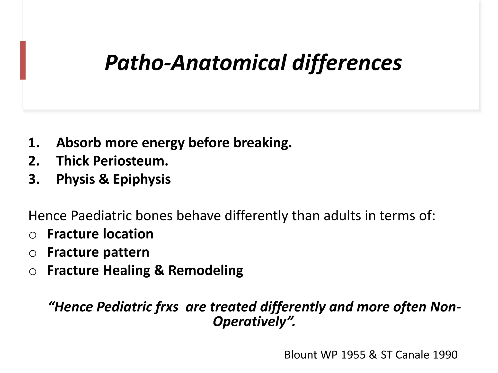 Principles, pitfalls & problems of Paediatrics Fractures AKU 2023.pptx | Death, Injury, or ...