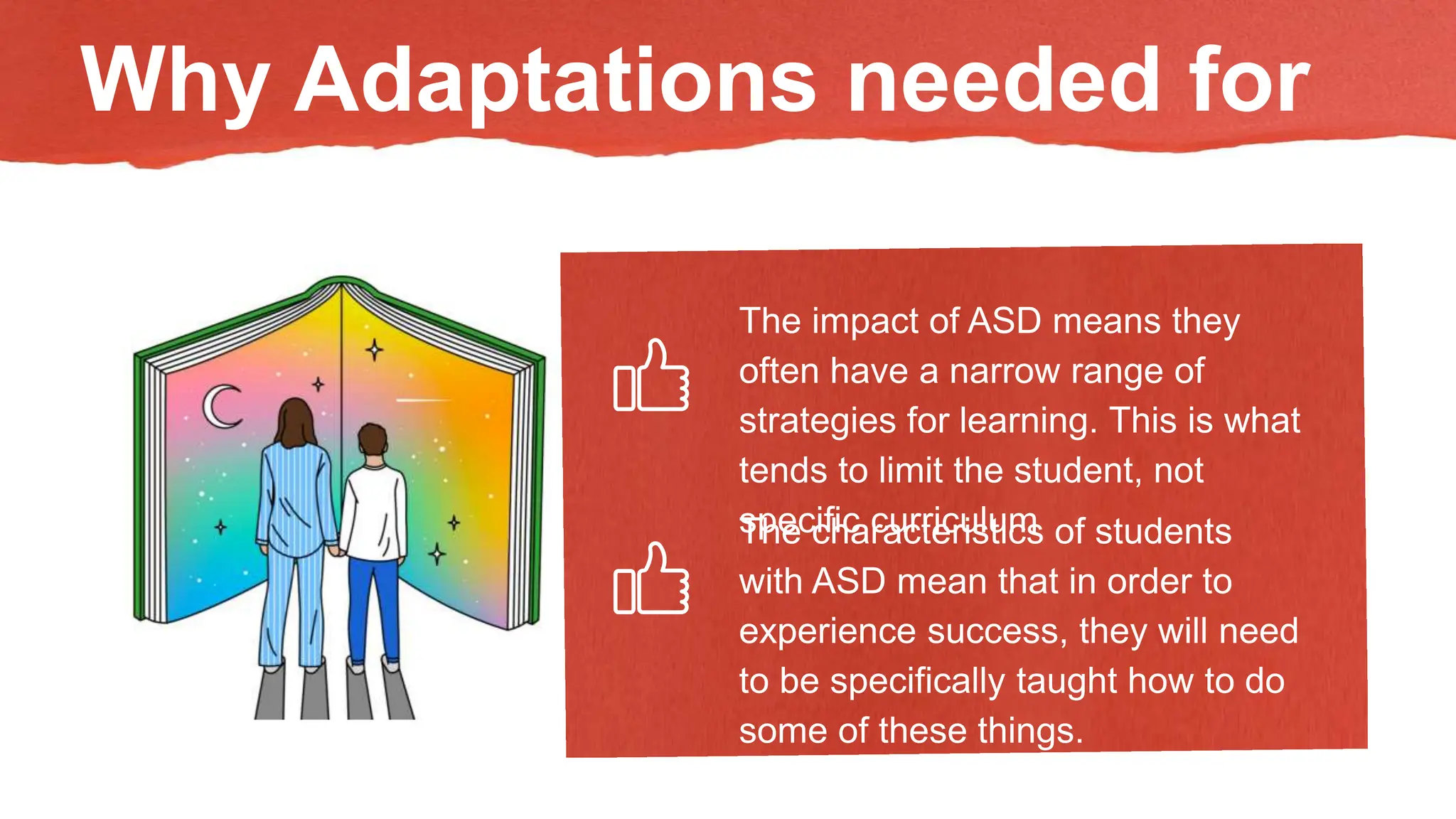 Adaptation for autistic students | PPT
