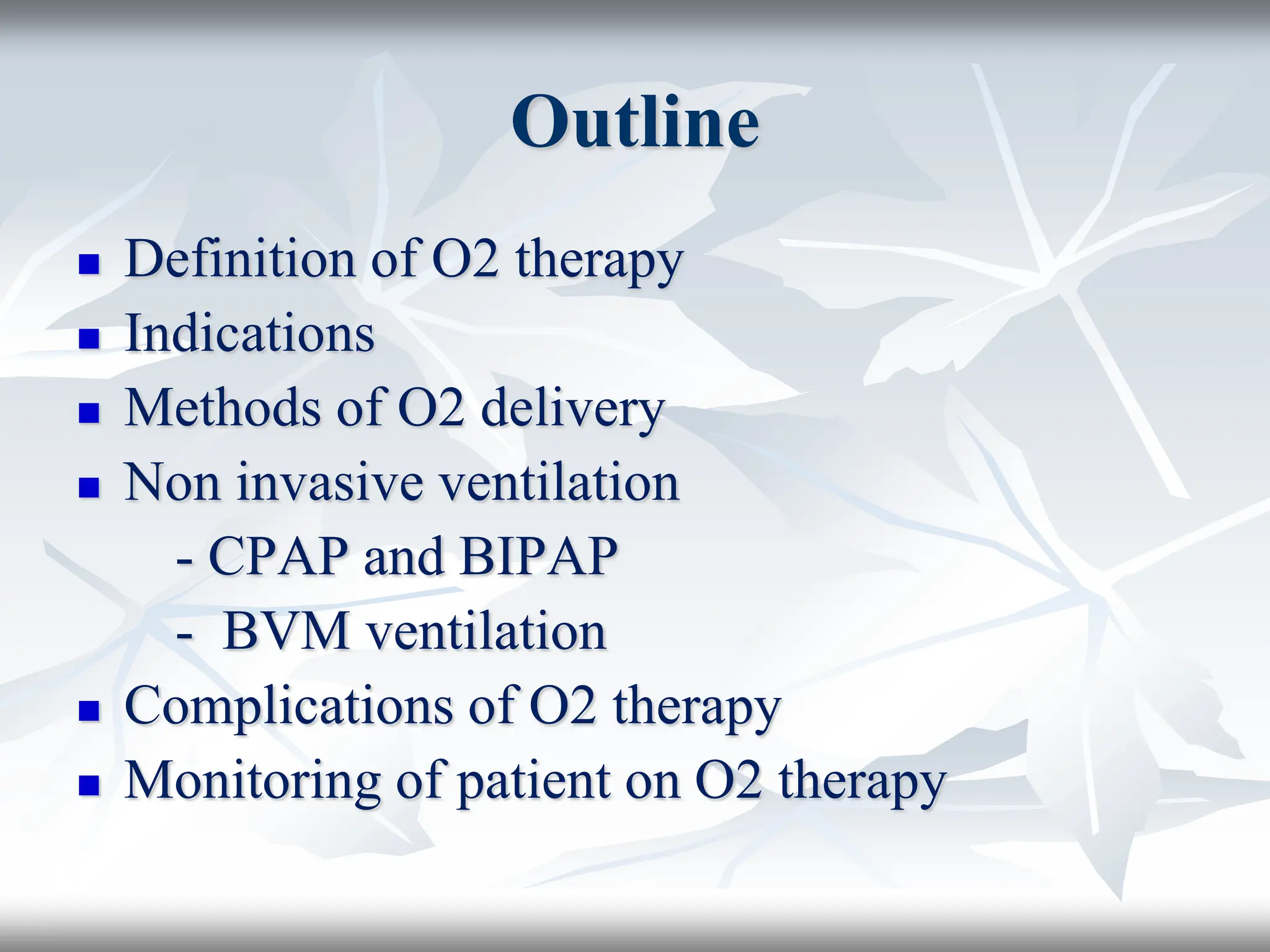 5. Oxygen Therapy.pptx