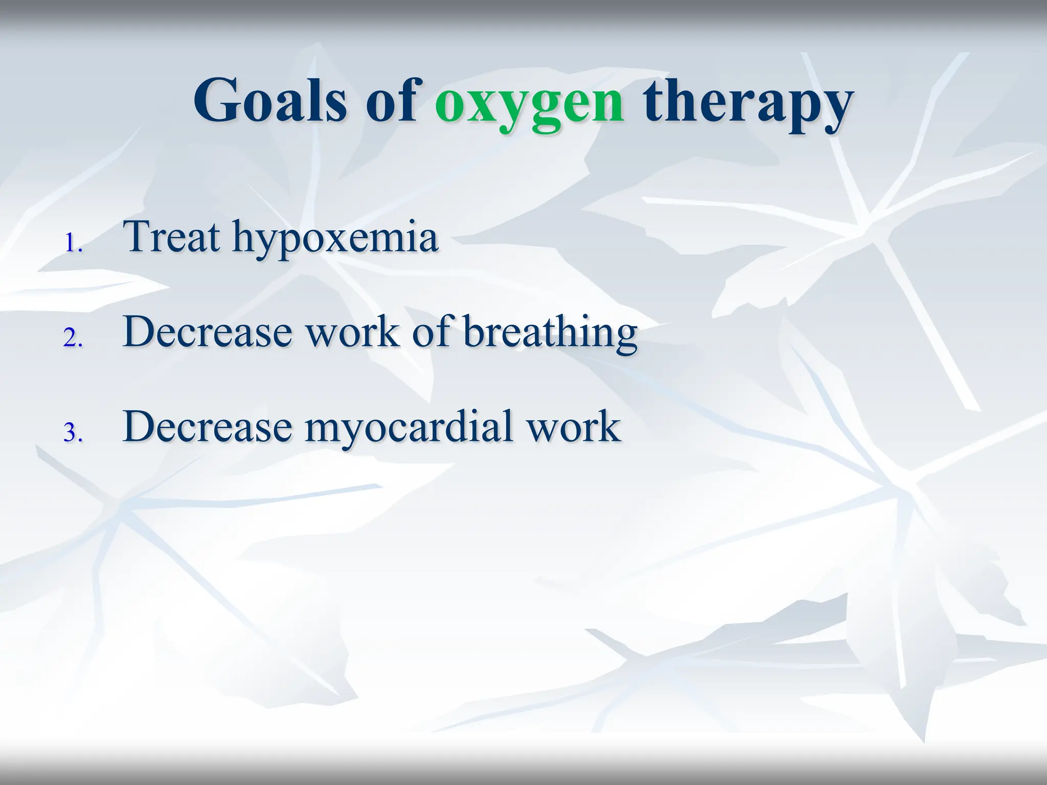 5. Oxygen Therapy.pptx