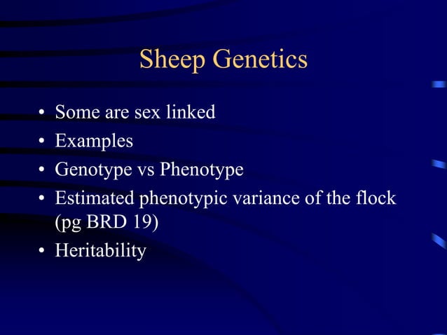 5. Sheep Breeding and Reproduction.ppt | Pregnancy | Reproductive Health