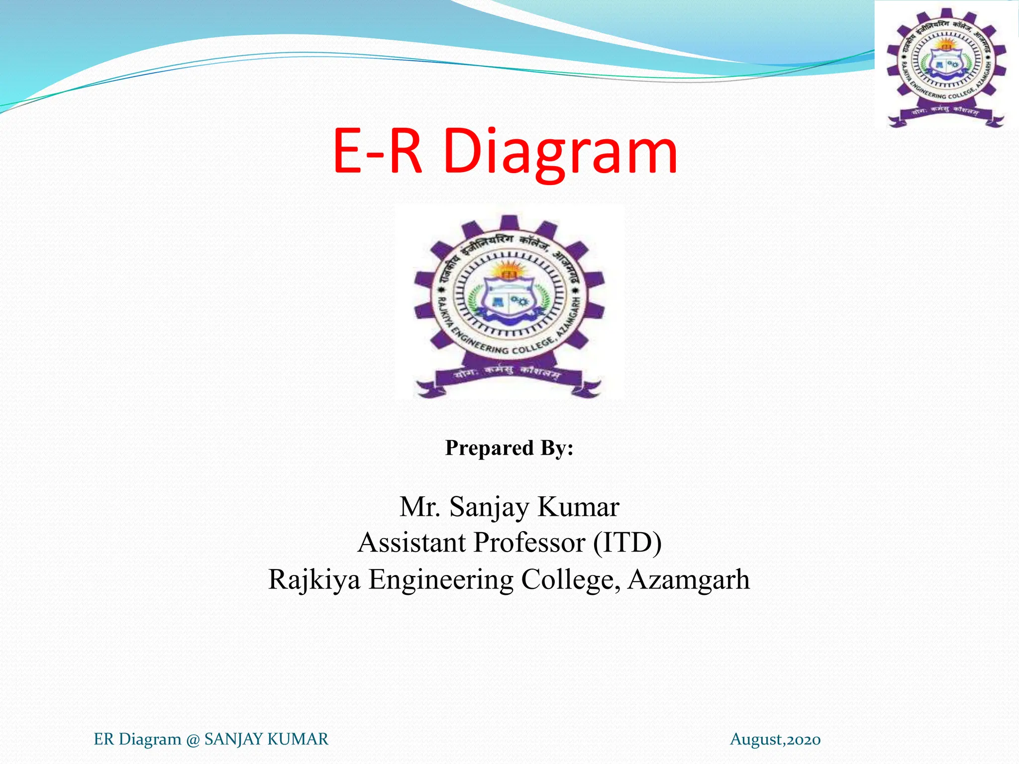 5. ER Diagram for engineering in a fulfillment of degree. | PPT