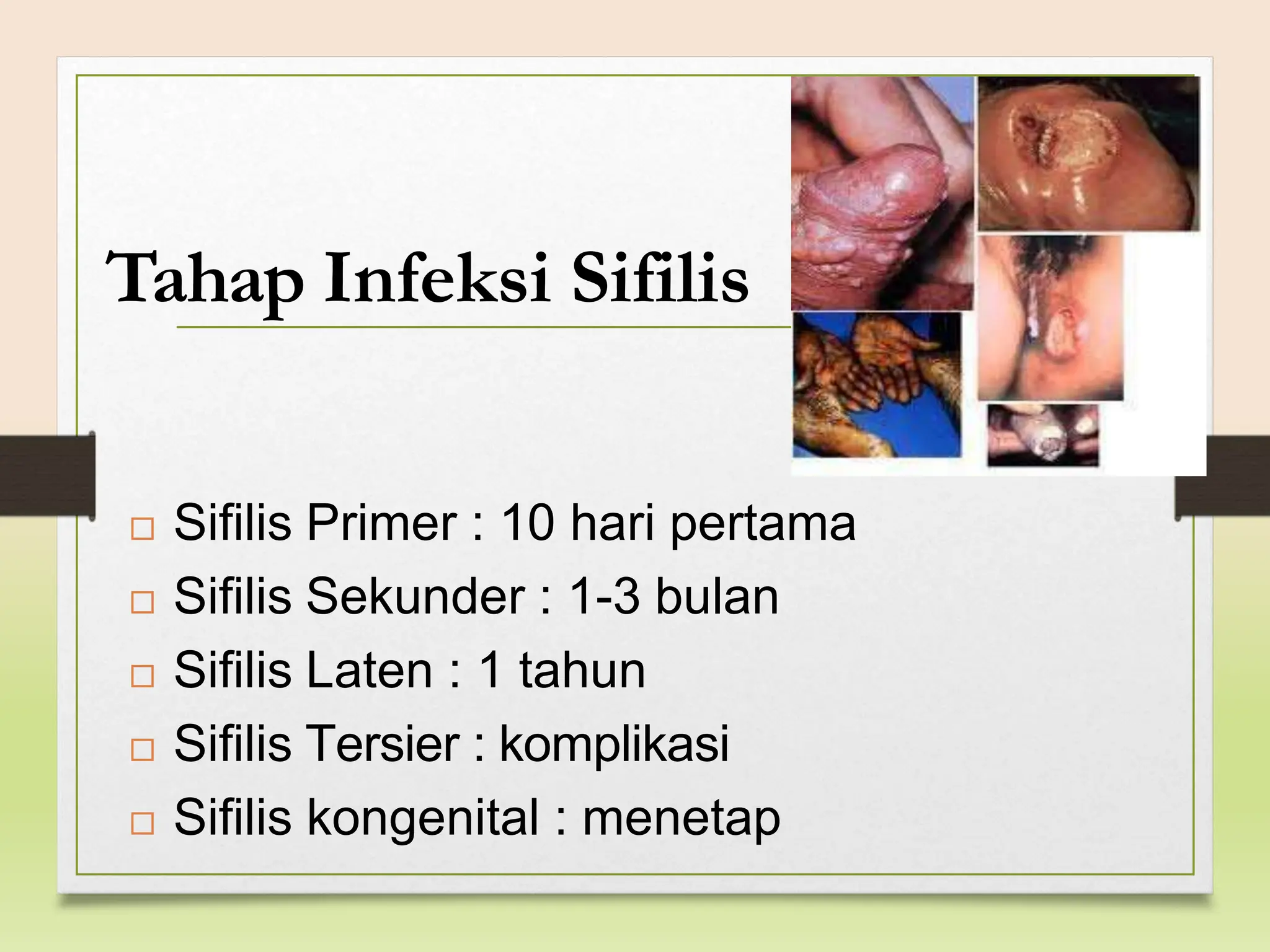 Sifilis Penyakit Menular Seksual ....pptx