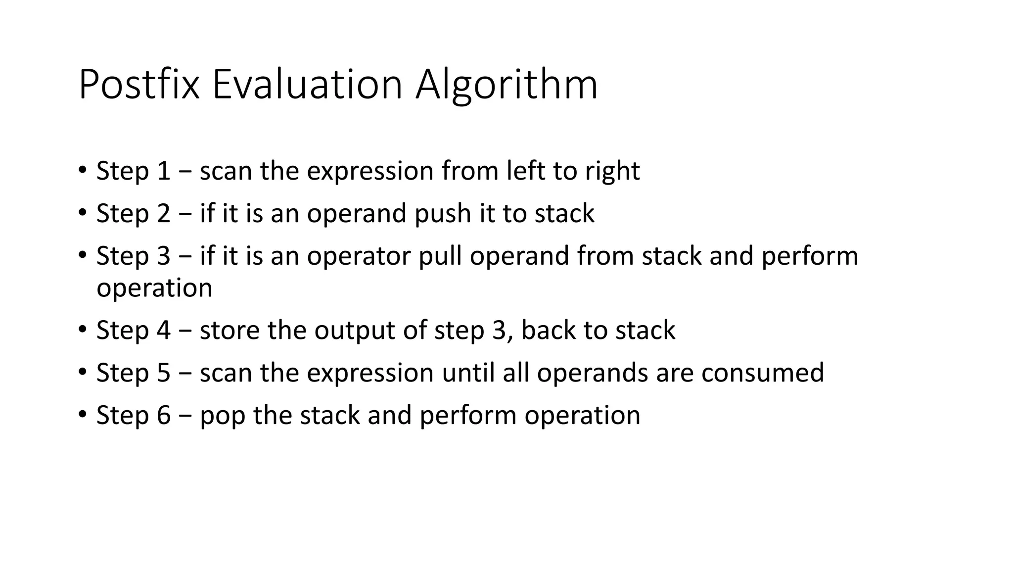 Stack in Data Structure | PPT