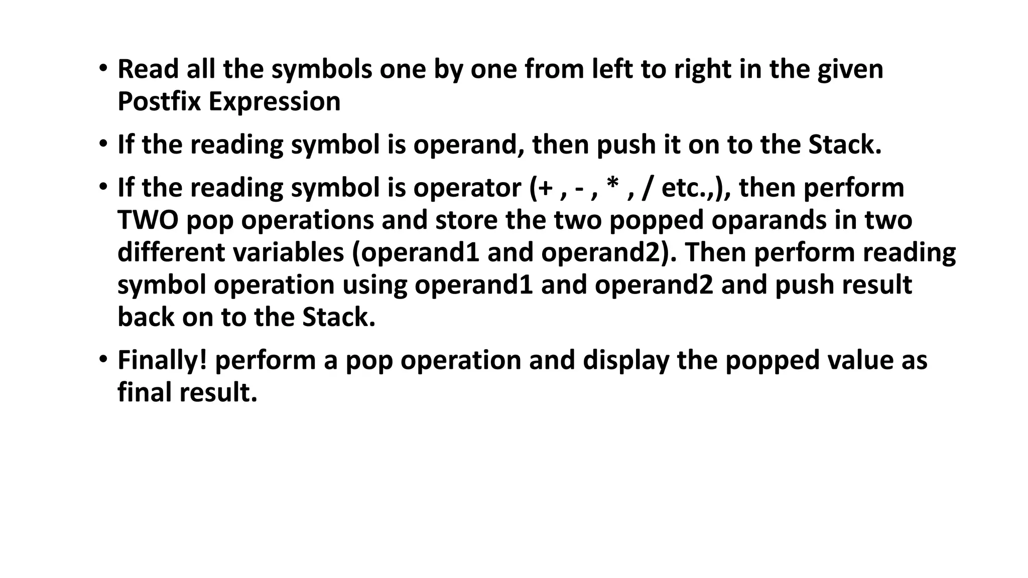 Stack in Data Structure | PPT