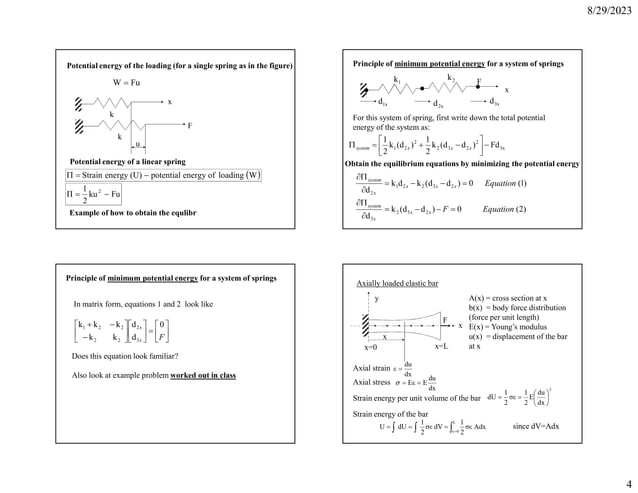 Rayleigh Ritz Method 1 D Bar Problem.pdf | Physics | Science