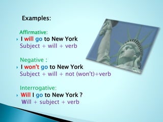 5. futuro simple en inglés, Will - BE Going to.pptx