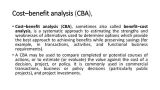 5.5. cost benefit.pptx Economics for Engineering | PPT